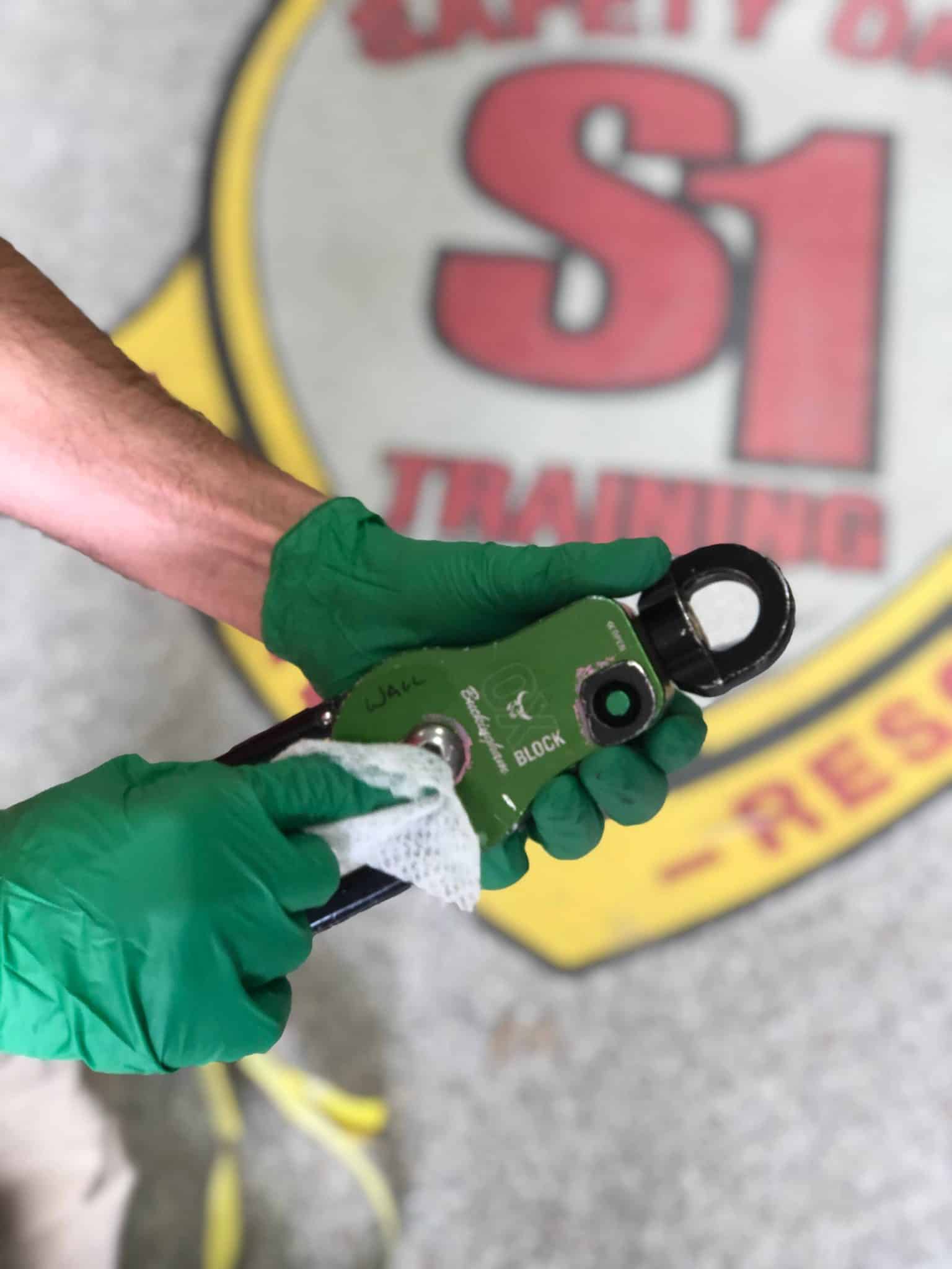 How to Clean, Disinfect, and Maintain Your Fall Protection - Safety One ...